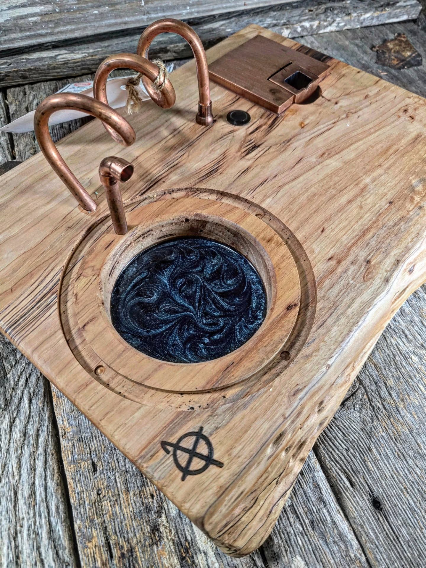 Pecan Infused Grain Cocktail Smoker | Compass Woodworks Co